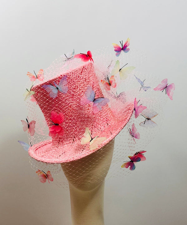 Butterfly Top Hat by Possum Ball – Possum Ball Millinery