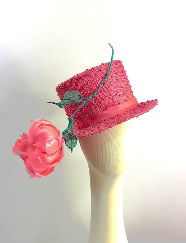 Watermelon Top Hat by Possum Ball – Possum Ball Millinery